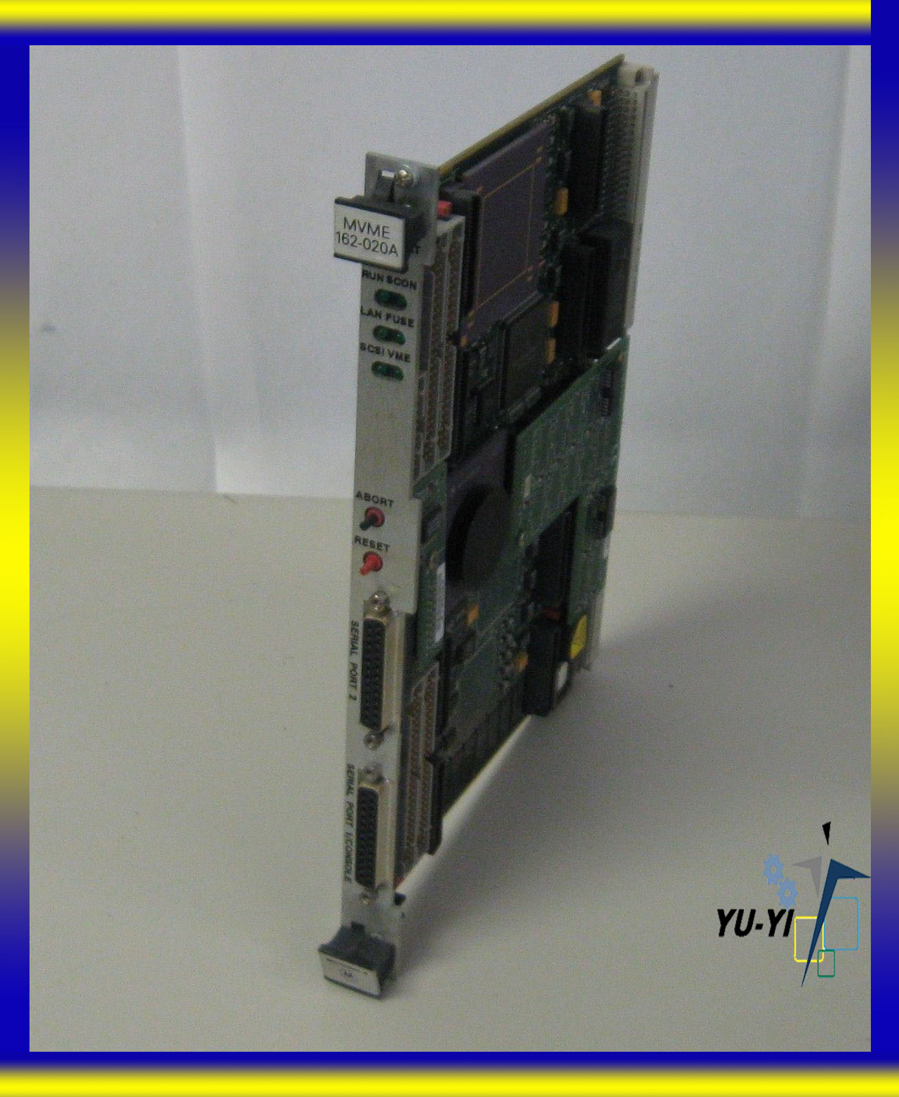 Motorola Rack Card, MVME162-020A, MVME-162-020A - PLC DCS SERVO Control MOTOR POWER SUPPLY IPC ROBOT